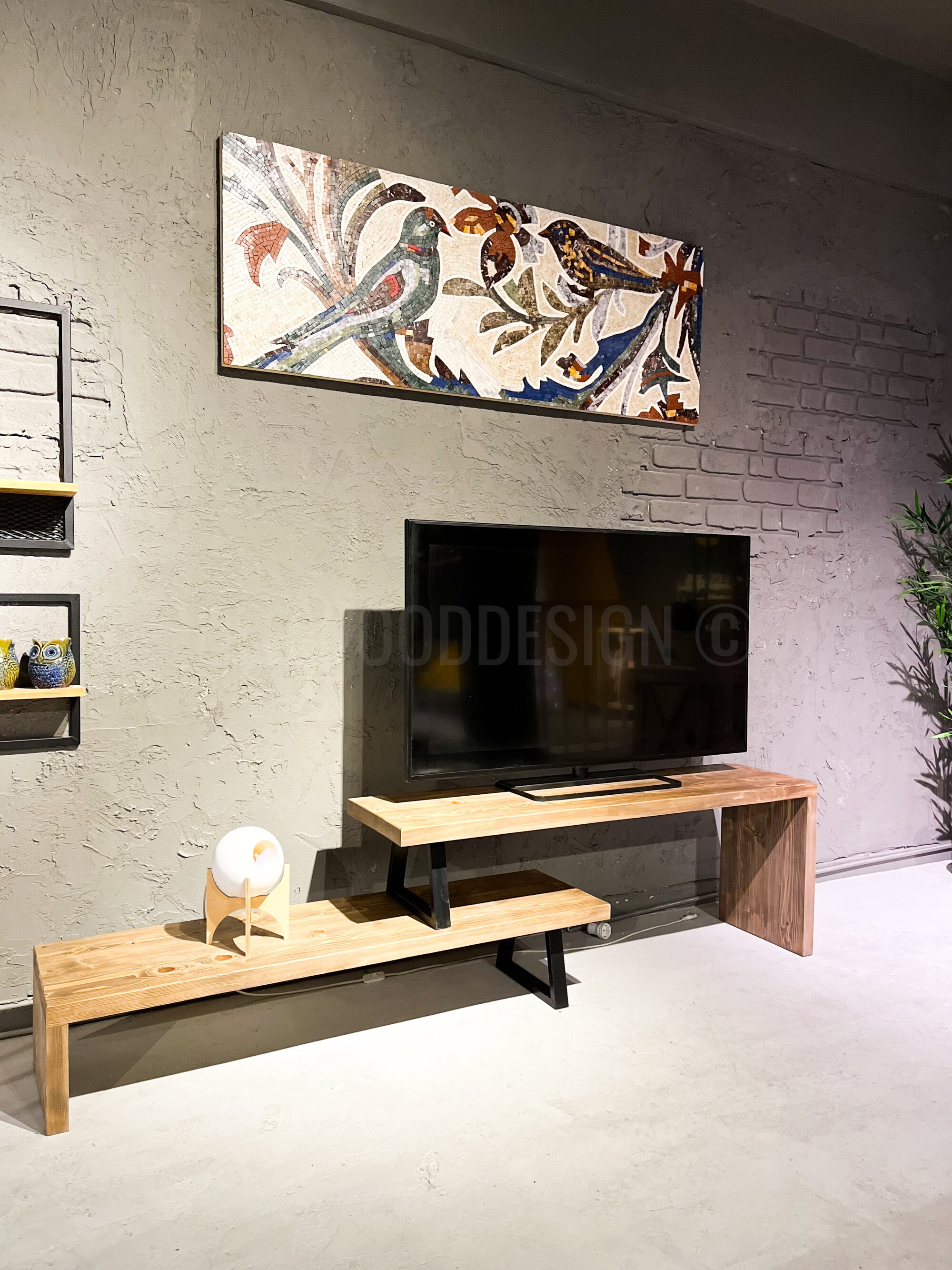 Resizable Wood TV Stand, Media Table, Tv Table, Media Stand, Wood ...