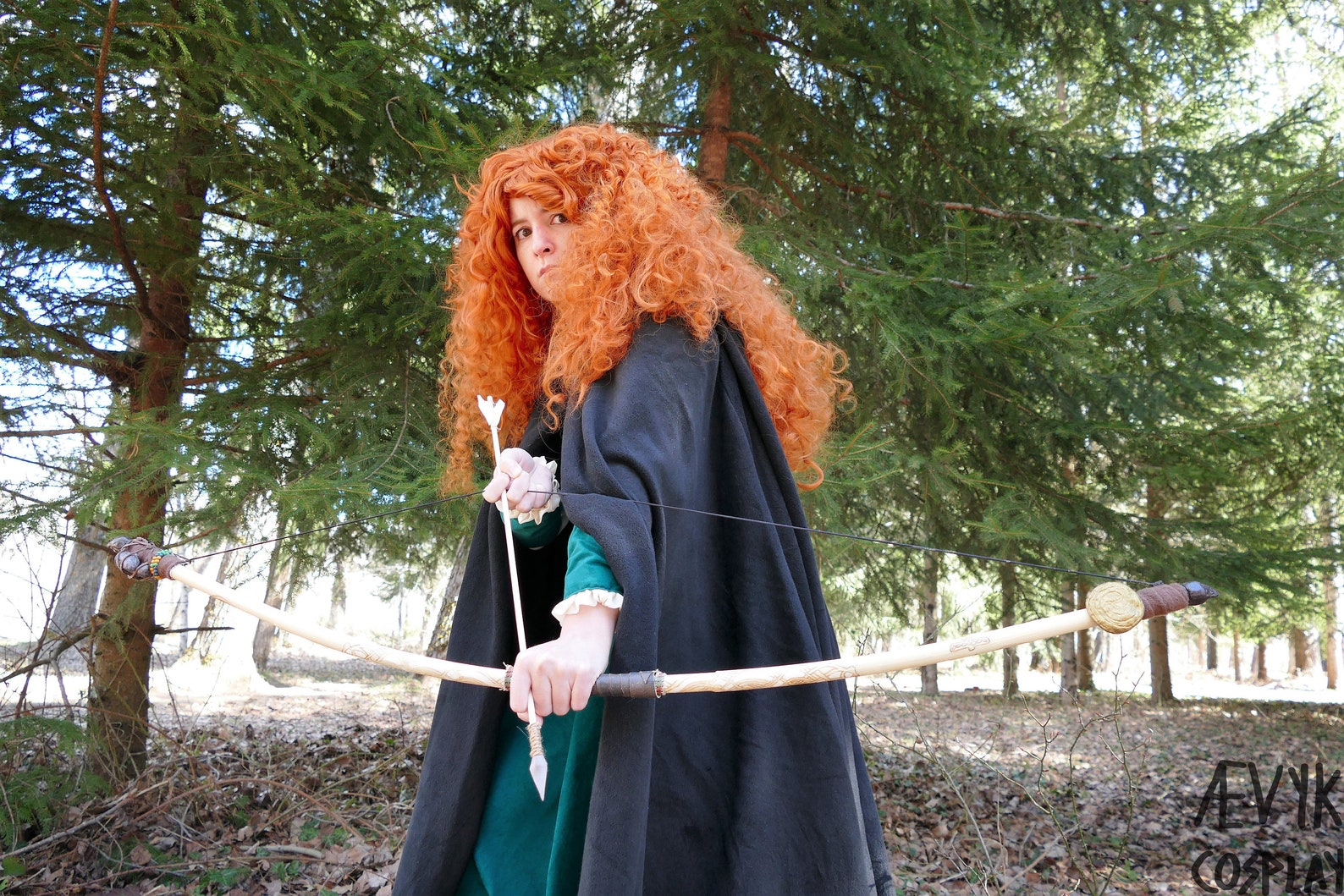 Brave Merida's Bow Drawing - Etsy