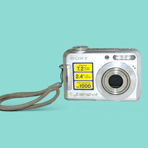 Vintage 2000s Sony Digital Camera. Works. - Etsy