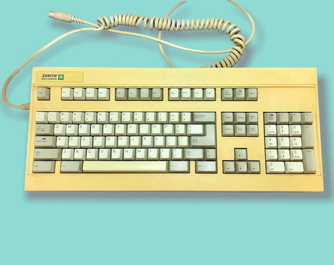 Vintage Computer Zenith Keyboard.as is .rare. - Etsy