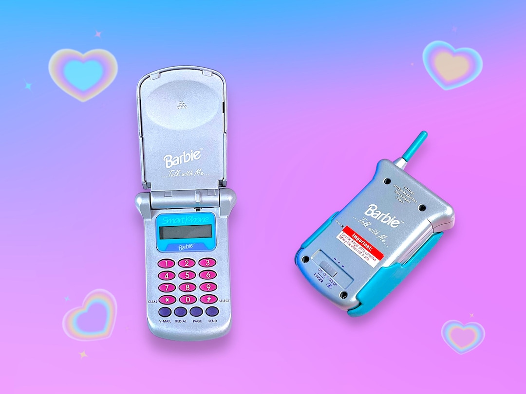 Vintage Y2K Barbie Mobile Cell Phone.rare! - Etsy