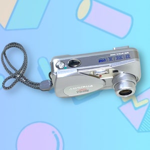 Vintage Y2K Digital Camera Olympus. Works - Etsy