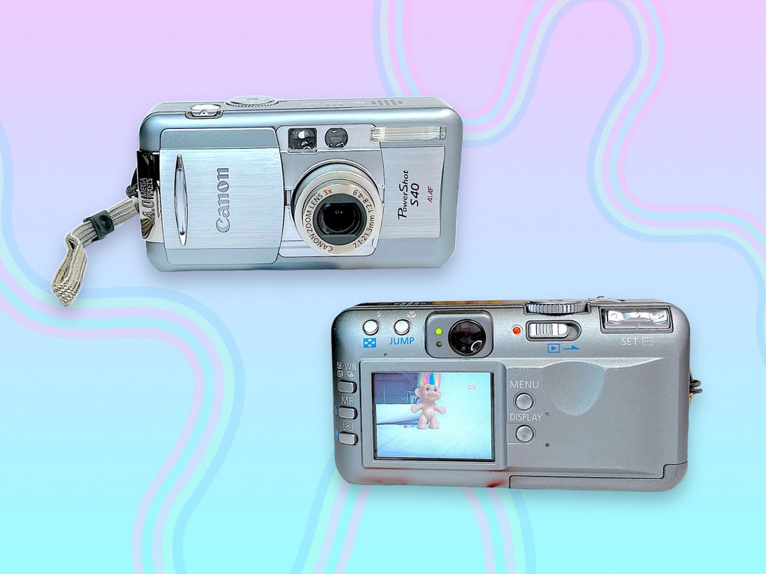 Y2K Canon Digital Camera.works.rare. - Etsy