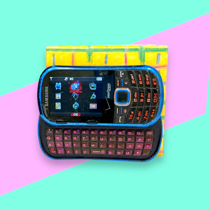 Old Samsung Flip Phone With Keyboard - Etsy