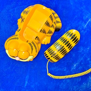 Vintage Garfield Corded Phone Rare. - Etsy