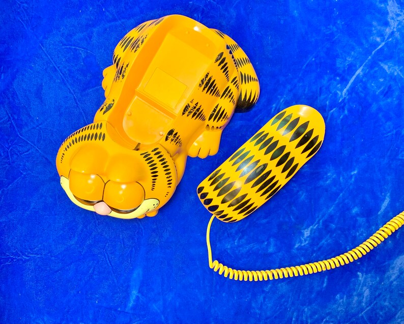 Vintage Garfield Corded Phone Rare. - Etsy