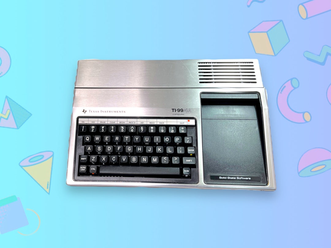 Vintage Texas Instrument Computer TI . - Etsy
