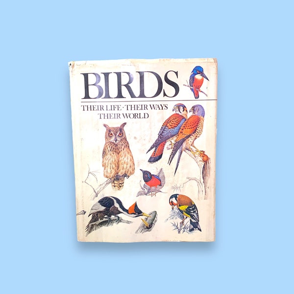 Vintage Bird Book - Etsy