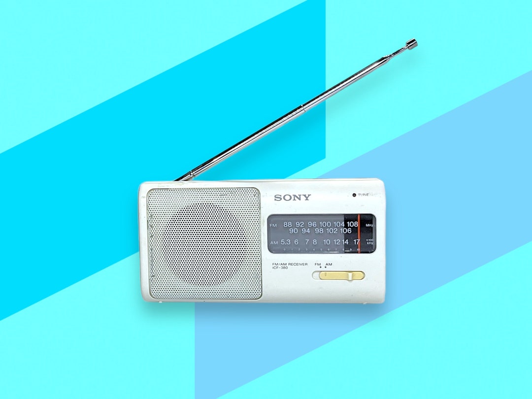 Vintage Sony Portable Radio Player. Rare. Works - Etsy