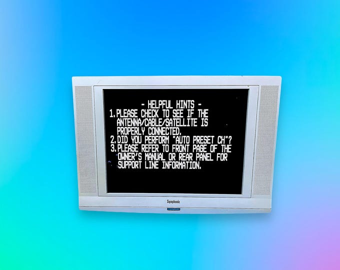 Televisions - Vintage - Etsy Canada
