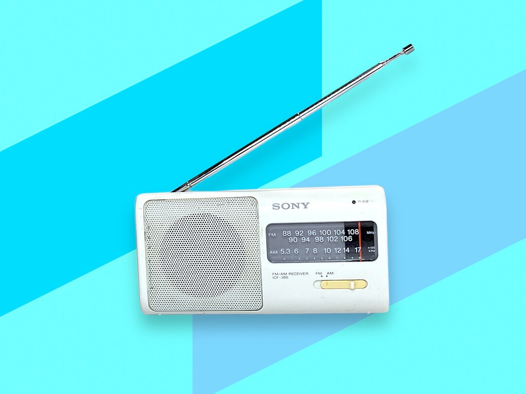 Vintage Sony Portable Radio Player. Rare. Works - Etsy