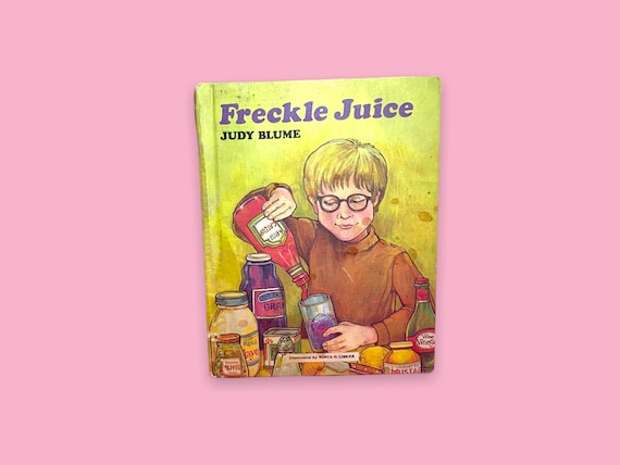 Vintage Freckle Juice Childrens Book. - Etsy