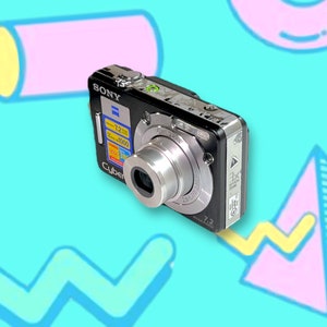 Vintage Y2K Sony Cybershot Digital Camera. Works - Etsy