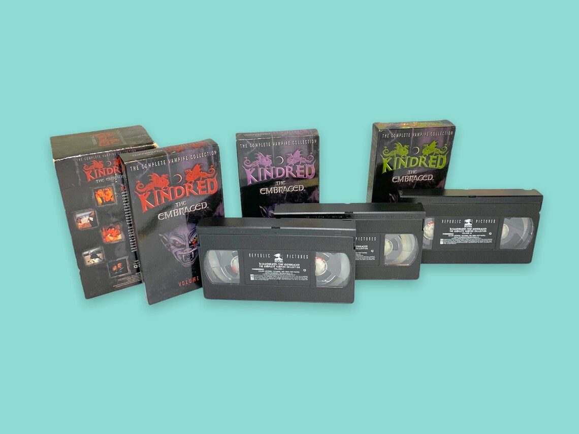 Vintage 90s Kindred Vampire Movie VHS. - Etsy