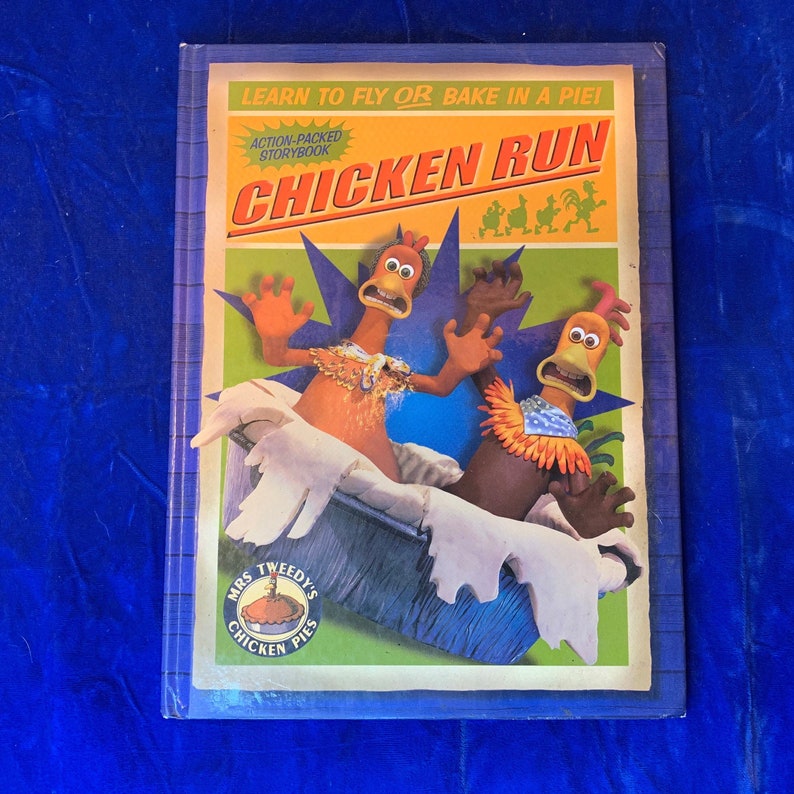 Vintage Chicken Run Cartoon Childrens Book. | Etsy