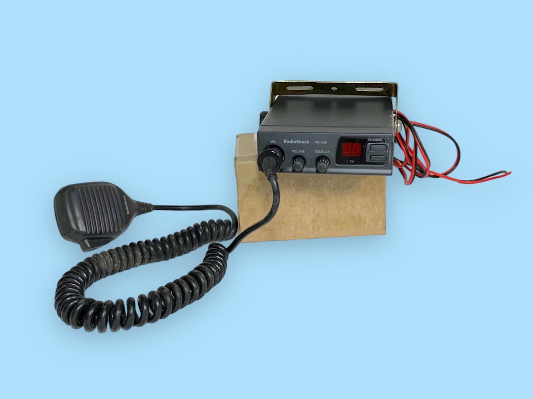 Vintage CB Radio Radioshack. - Etsy