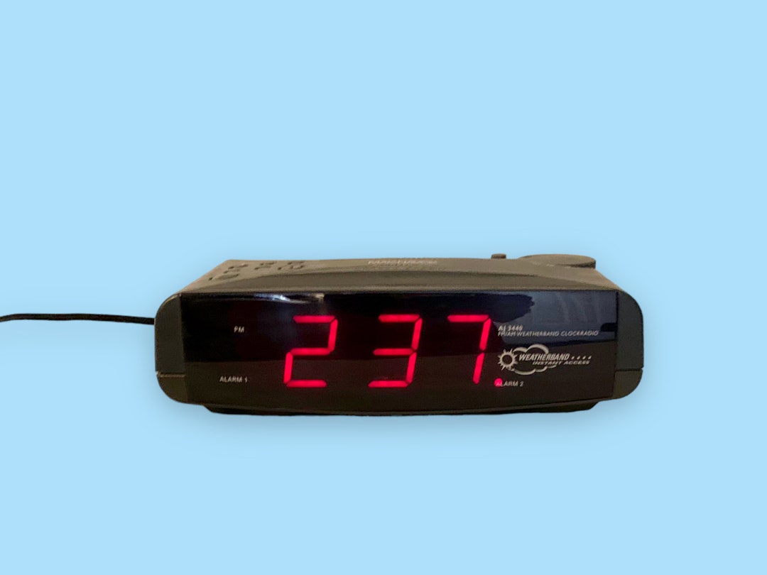 Vintage Digital Weather Band Clock Radio . Magnavox. - Etsy