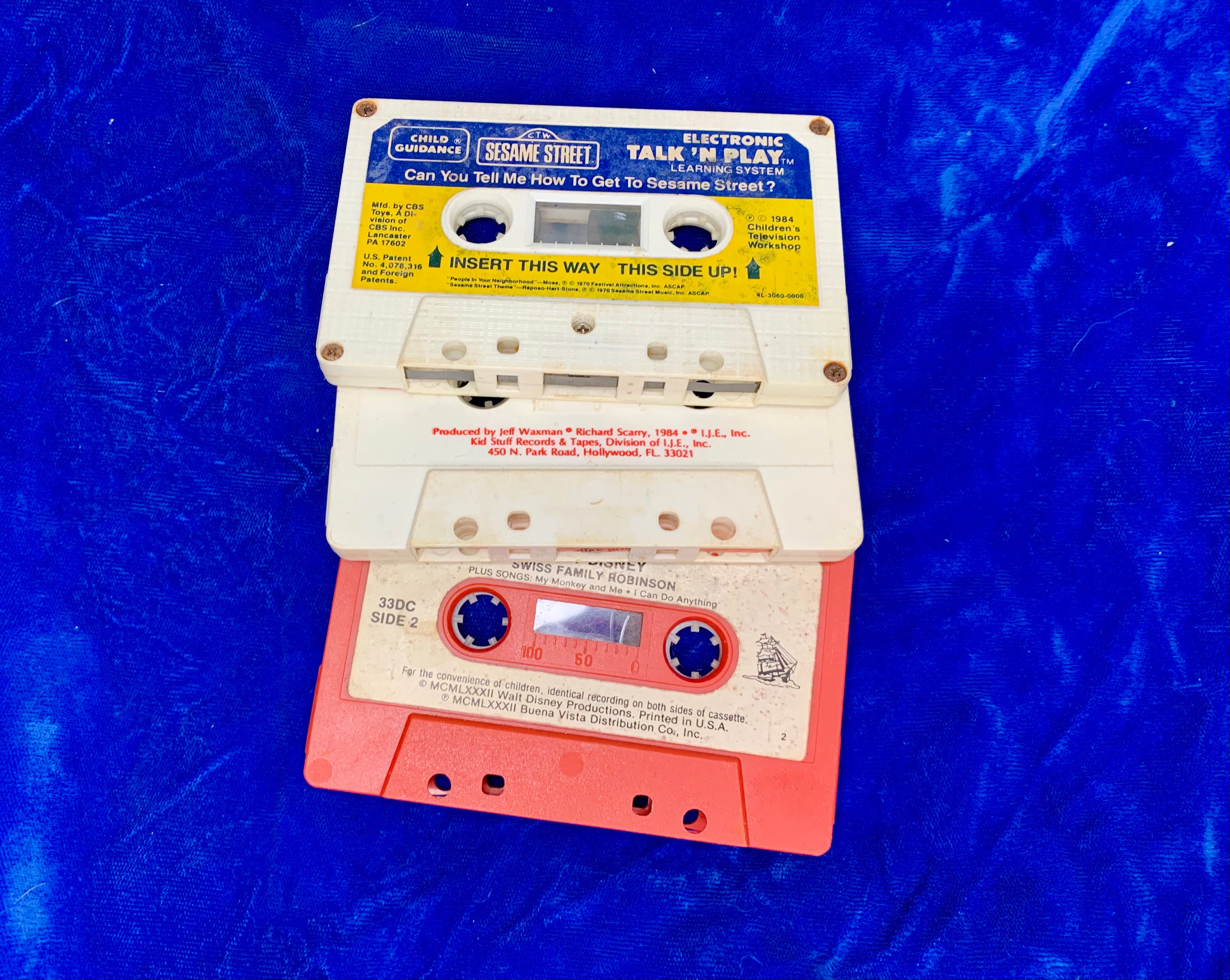 Vintage Disneys Childrens Music Cassette Tapes - Etsy Hong Kong