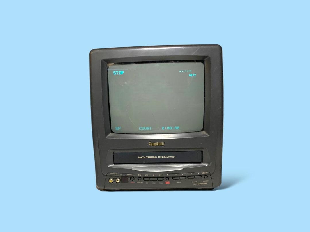 Televisor VHS CRT vintage de los años 90. - Etsy España