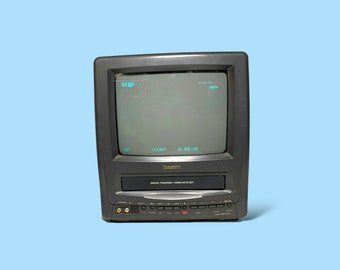 Vintage 90s TV VHS DVD Combo Set. Works - Etsy