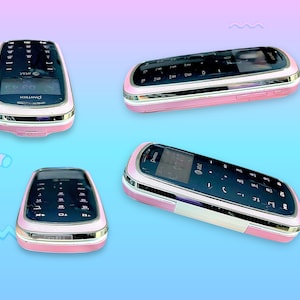 Vintage Y2K Pink Pantech Keyboard Flip Phone.rare.works - Etsy