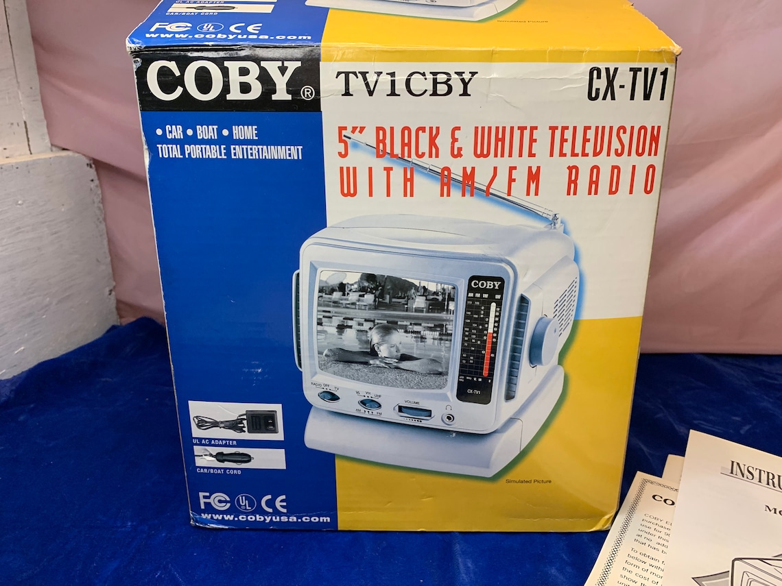 Vintage Portable Tv Radio Combo at Judith Tomlin blog