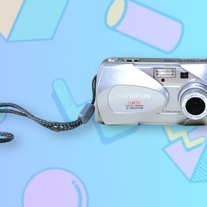 Vintage Y2K Digital Camera Olympus. Works - Etsy