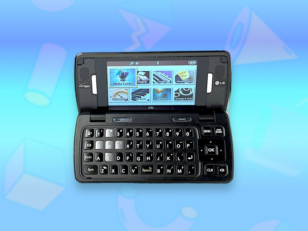 Vtg LG Touchscreen Keyboard Cell Phone.as Is.works - Etsy