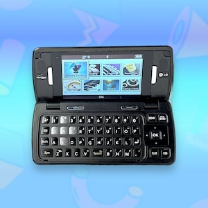 Vtg LG Touchscreen Keyboard Cell Phone.as Is.works - Etsy