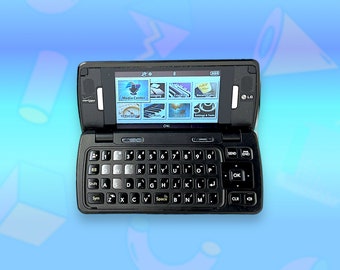LG Cosmos VN250 Y2K VINTAGE 2000s Slider Qwerty Keyboard Cell Phone ...