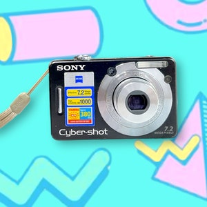 Vintage Y2K Sony Cybershot Digital Camera. Works - Etsy