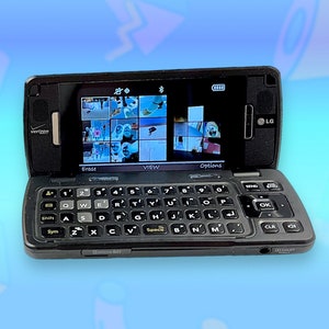 Vtg LG Touchscreen Keyboard Cell Phone.as Is.works - Etsy
