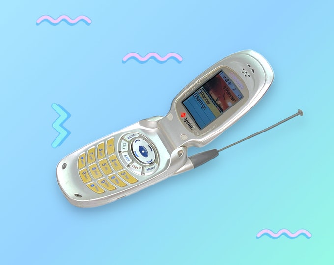 Vintage Y2K Samsung Flip Cell Phone. Rare.works! - Etsy