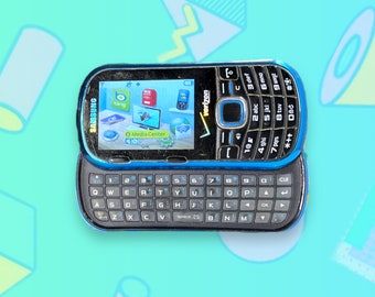 Vintage Y2K Slider QWERTY Phone - Samsung Rant - 2000s Purple Cellular ...