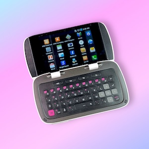 Vintage Y2K Samsung Keyboard Flip Cell Phone.rare. Works - Etsy