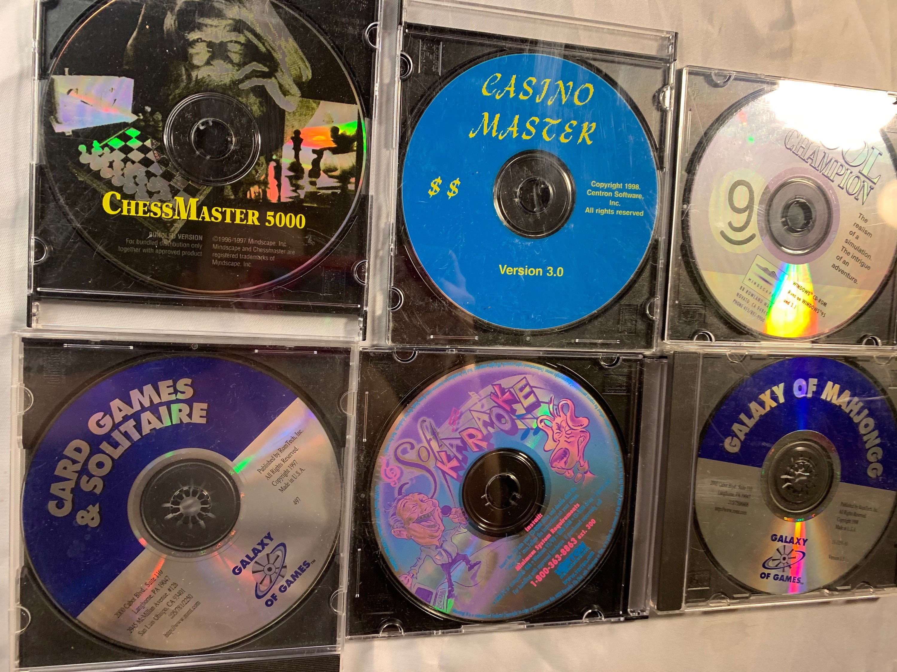 Vintage CD Computer Games. | Etsy