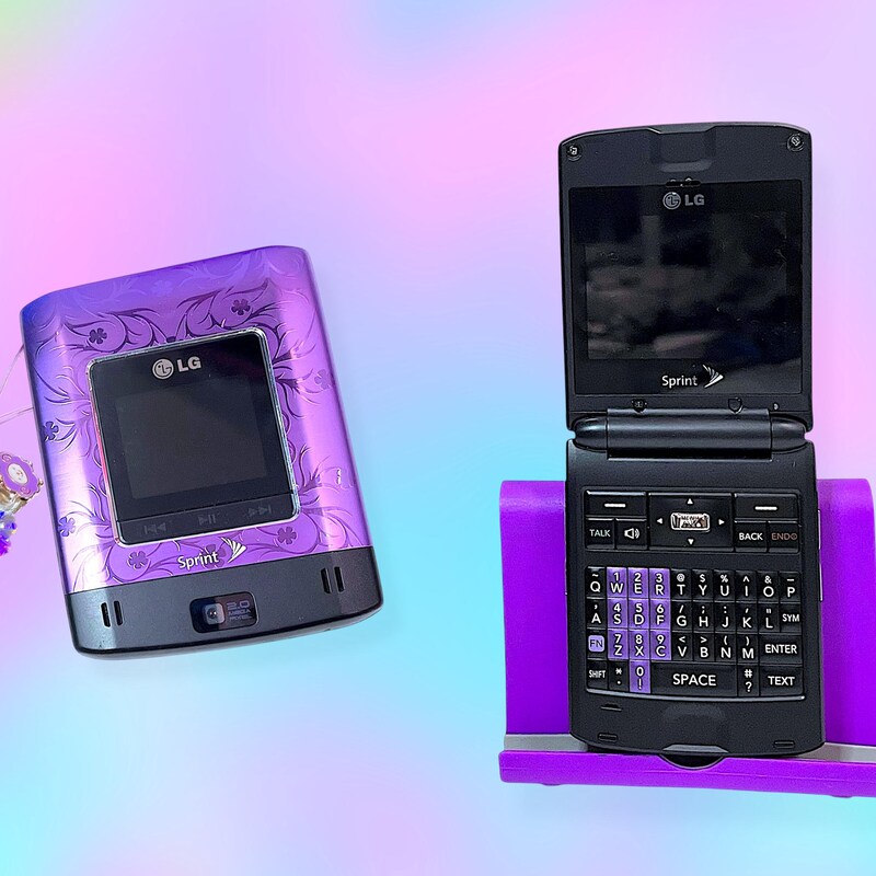Y2k Slide Cell Phone - Etsy