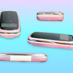Vintage Y2K Pink Pantech Keyboard Flip Cell Phone. Rare. Works! - Etsy