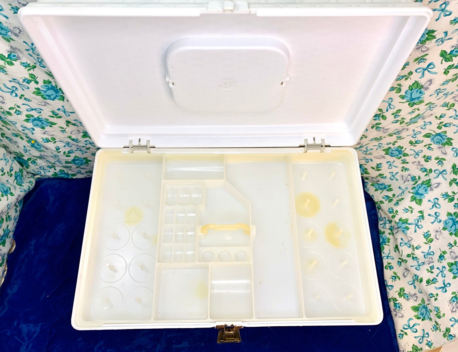 Vintage Craft Storage Organizer Case. - Etsy