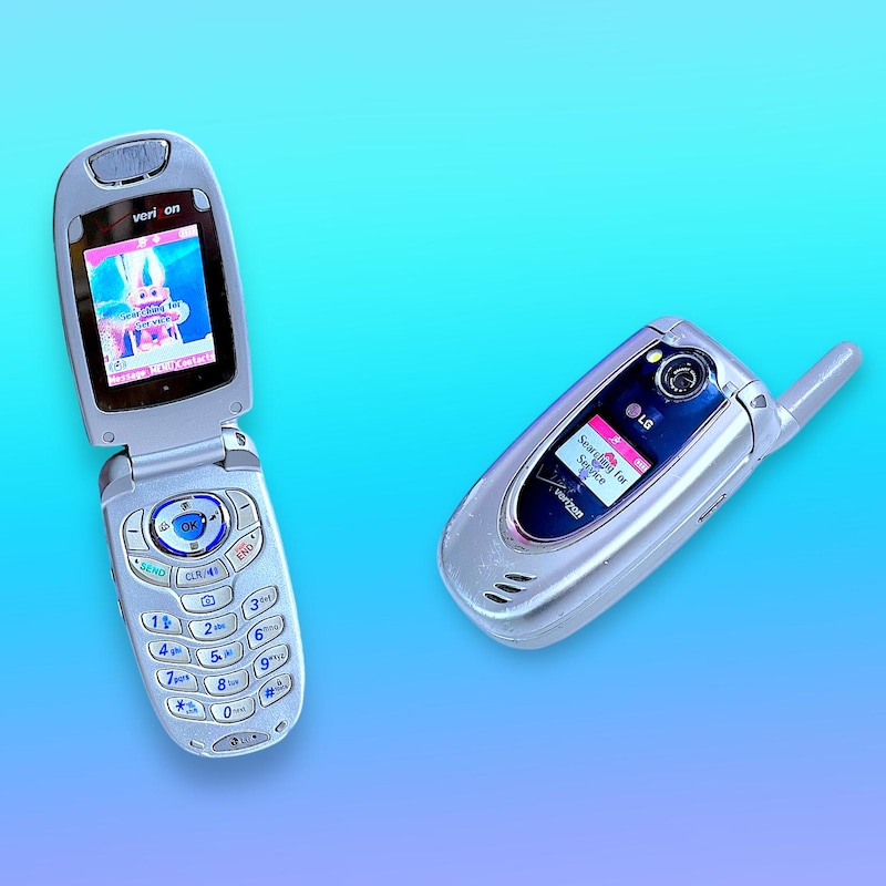 Old Samsung Flip Phone With Keyboard - Etsy