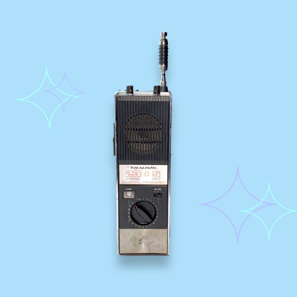Realistic Walkie Talkie Trc 214 - Etsy