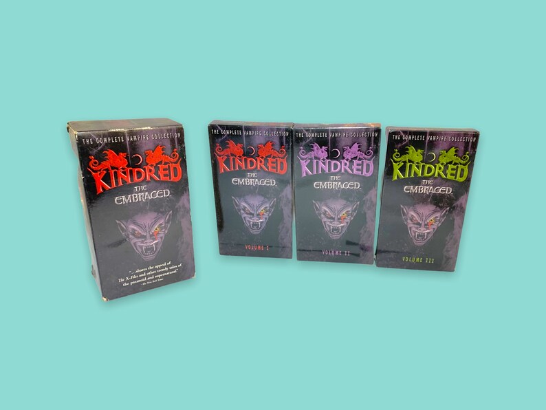 Vintage 90s Kindred Vampire Movie VHS. - Etsy