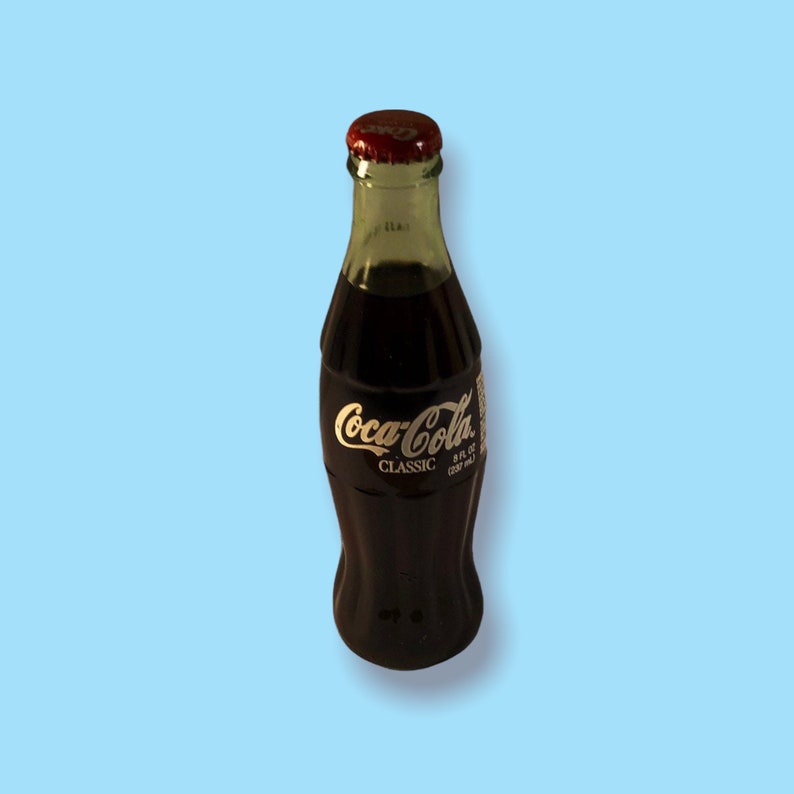 Vintage 2000 Cola Cola Bottle FULL - Etsy