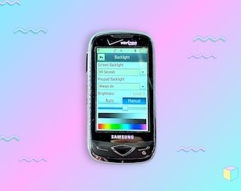 LG Cosmos VN250 Y2K VINTAGE 2000s Slider Qwerty Keyboard Cell Phone ...