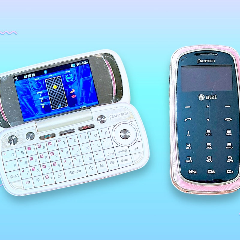 Y2k Slide Cell Phone - Etsy