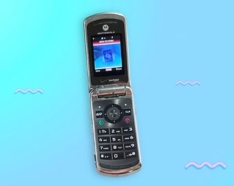 Vintage Y2K Purple Motorola Razor Flip Cellphone . Works. - Etsy