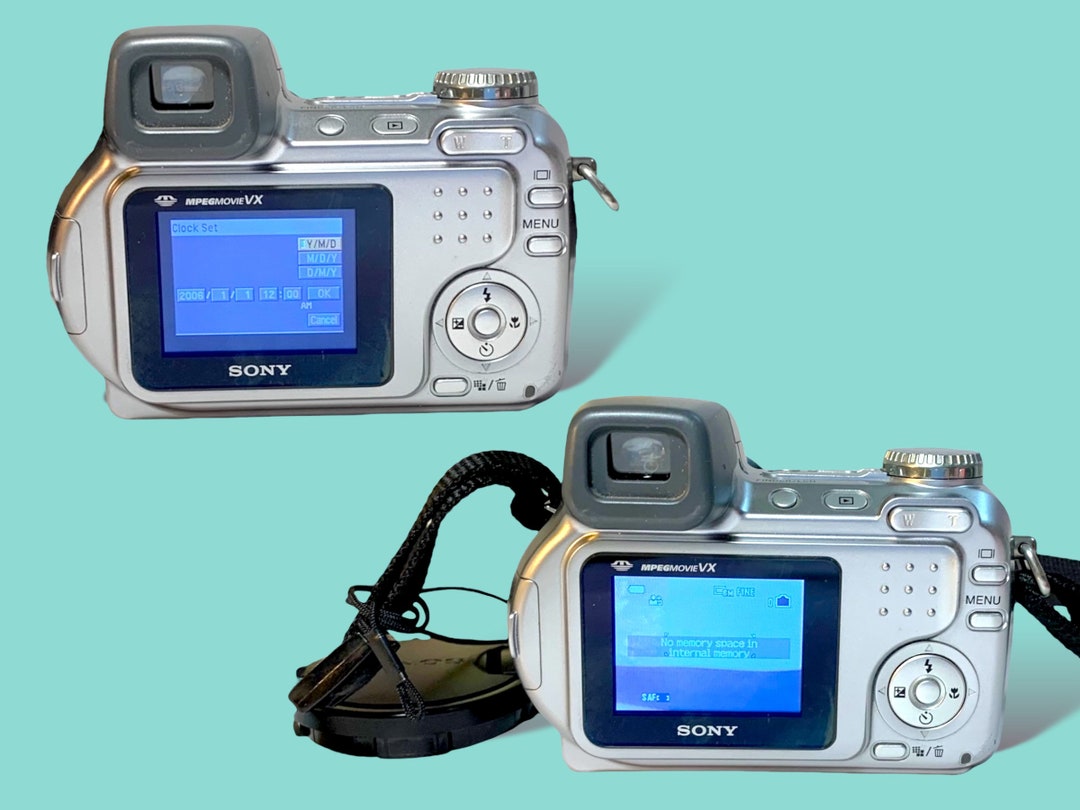 Vintage Y2K Sony Digital Camera.works. - Etsy