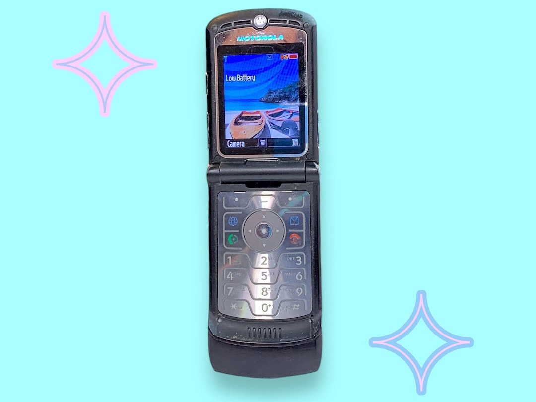 Vintage Y2K Razor Flip Phone. Works - Etsy