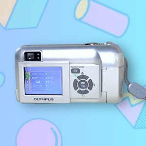 Vintage Y2K Digital Camera Olympus. Works - Etsy