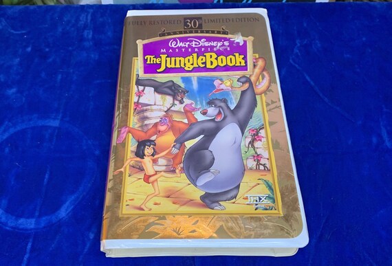 Vintage Disney Movie the Jungle Book VHS | Etsy